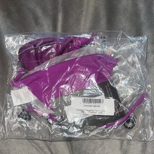 PrettyLittleThing | Swim | Purple Bead Triangle Bikini Top | Poshmark